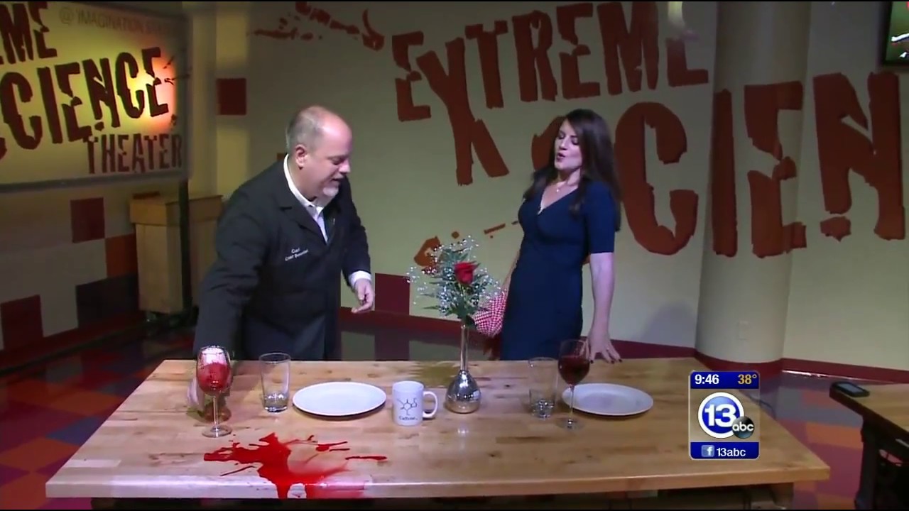 Pull a tablecloth off a table without breaking stuff - YouTube