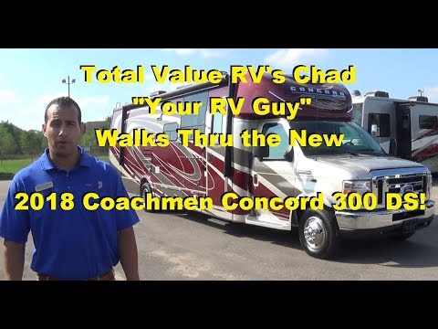 Chad "Your RV Guy" Walks Thru the New 2018 Coachmen Concord 300 DS ...
