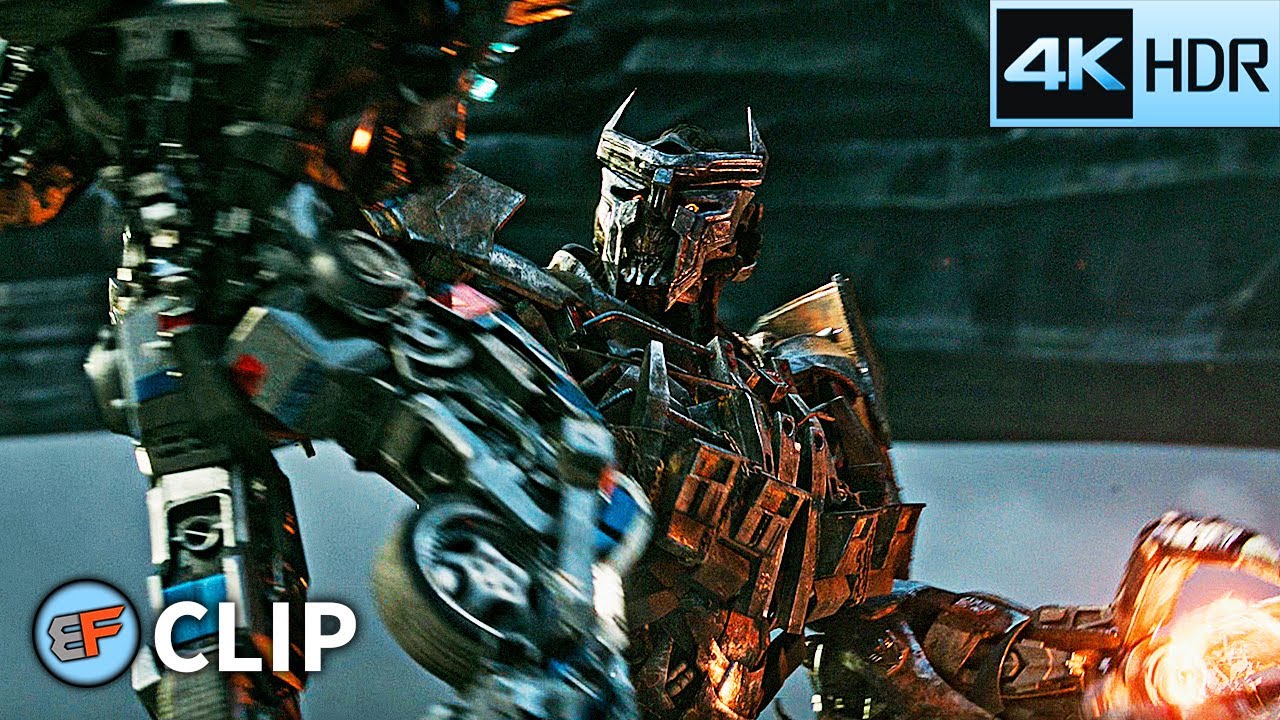 Mirage vs Scourge - Fight Scene | Transformers Rise of the Beasts (2023 ...