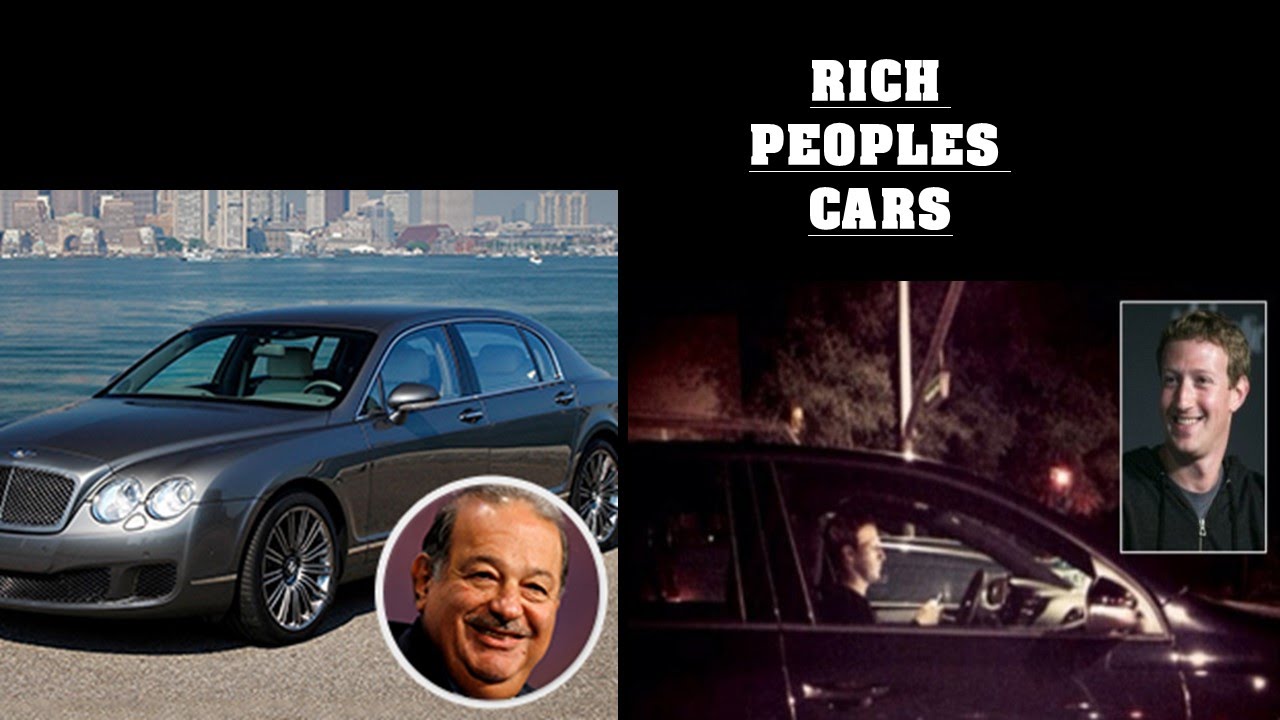 Top 10: Rich People and their Cars - YouTube