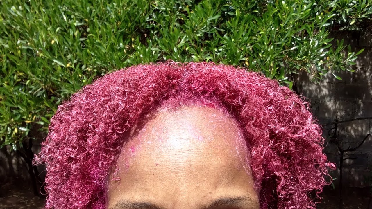 Applying Inecto Carnation Candy Conditioning Hair Colour #1 - YouTube