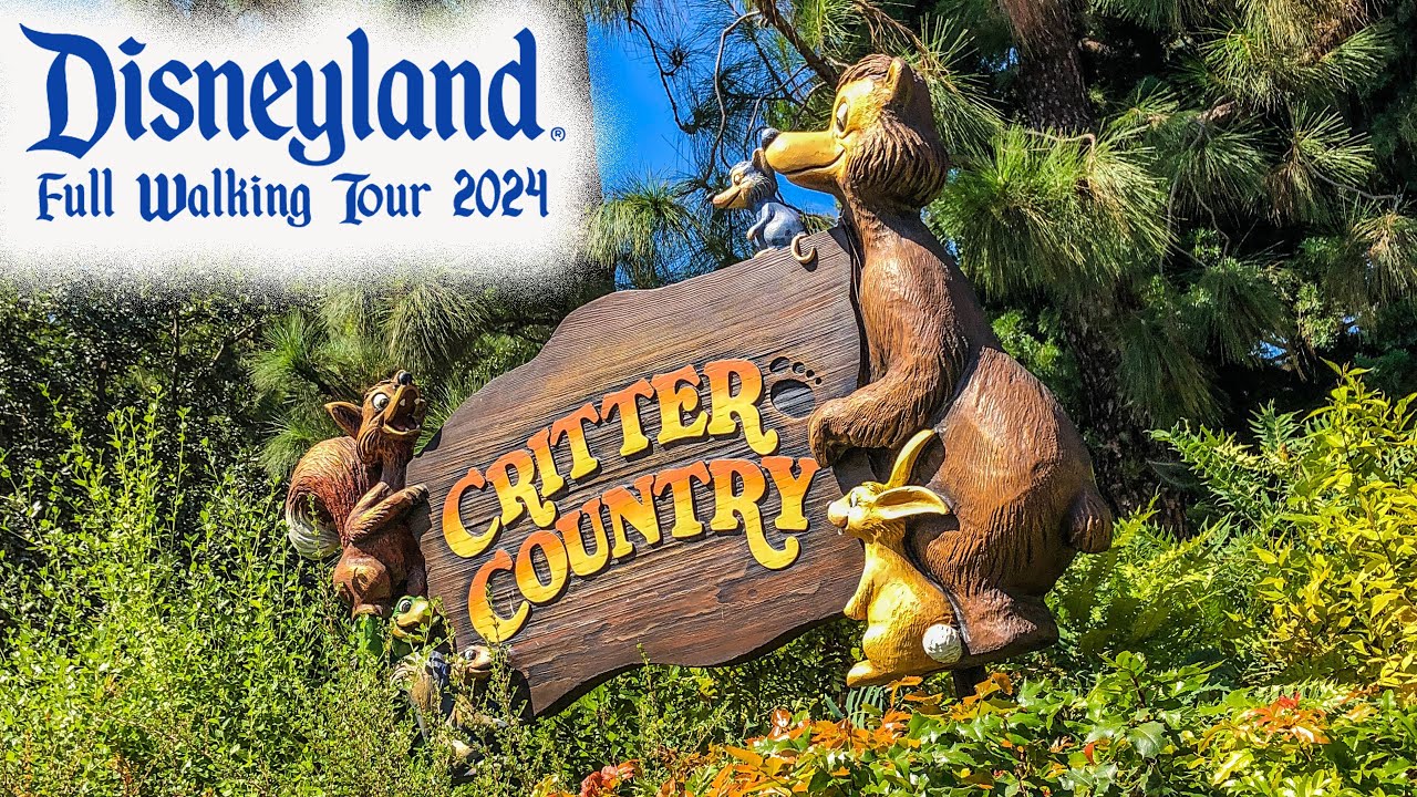 One FINAL Look At Critter Country | Disneyland Full Walking Tour ...