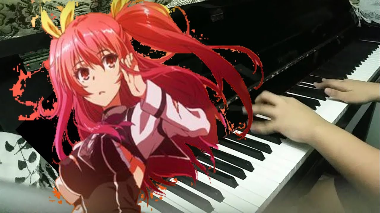 Rakudai Kishi no Cavalry:A tale of worst one OP Piano cover IDENTITY ...