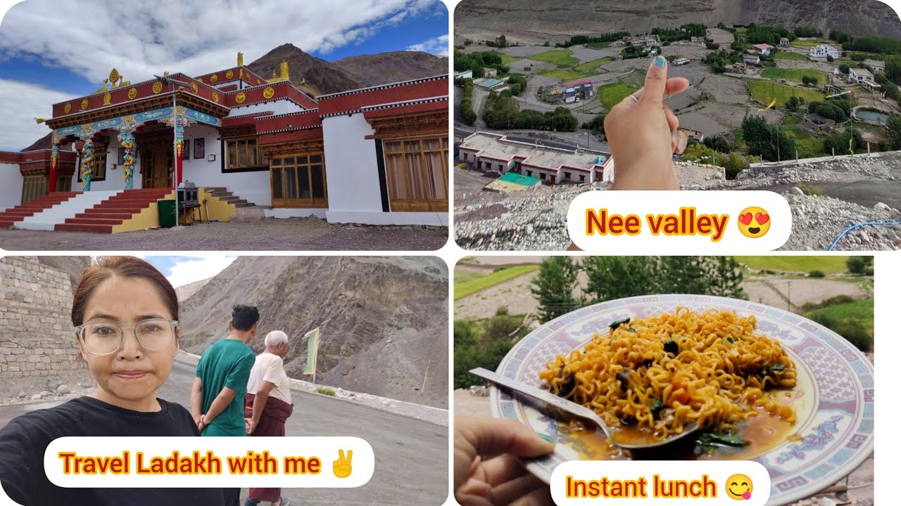 Ladakh Part-2| Visiting Memay's Gompa (Buddhist temple) | Exploring ...