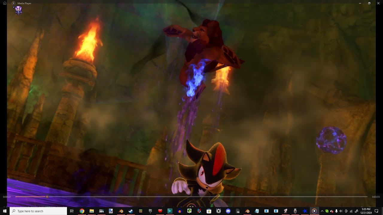 SONIC X SHADOW GENERATIONS: Shadow vs Mufasa - YouTube
