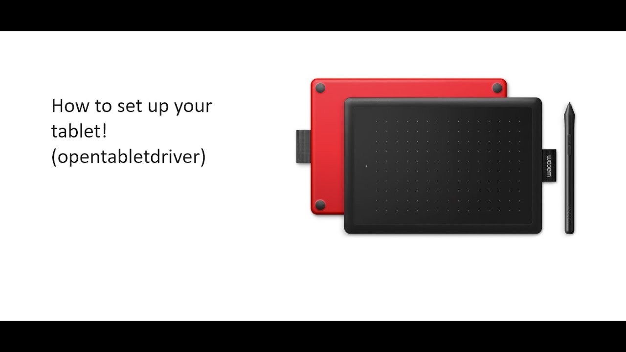 How to set up your tablet! (OpenTabletDriver) - YouTube