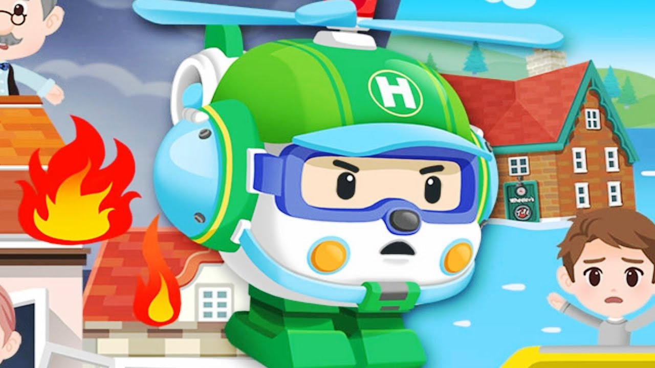 Juego de Hely en Español Latino│POLI Juego│Video para Niños│Robocar ...