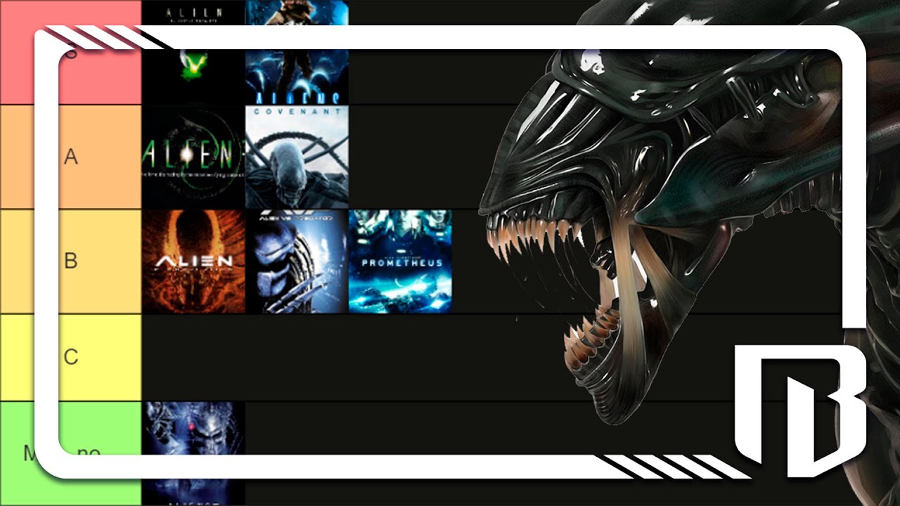 TIER LIST de la SAGA ALIEN | Hacemos RANKING de sus PELÍCULAS - YouTube