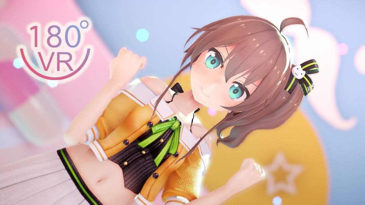 【VR180】【Natsuiro Matsuri】Watashi no Tenshi【hololive MMD】 - YouTube