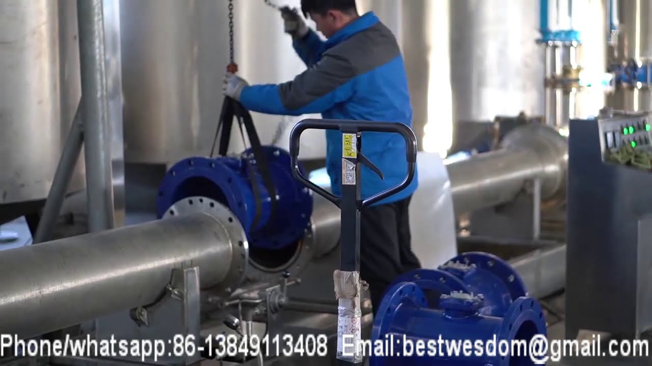 Water meter pressure testing - YouTube