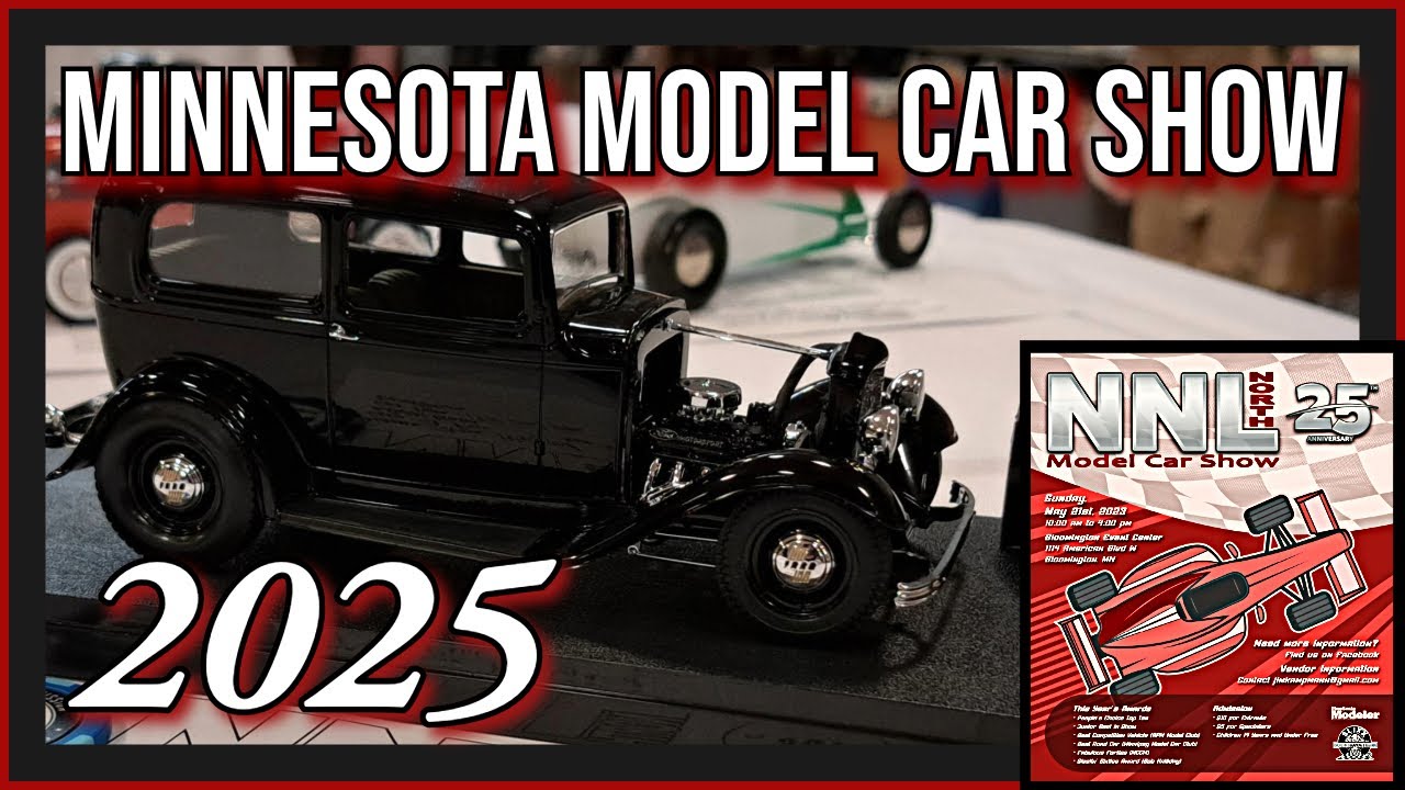 Awesome Model Car Show NNL North. 2025! - YouTube