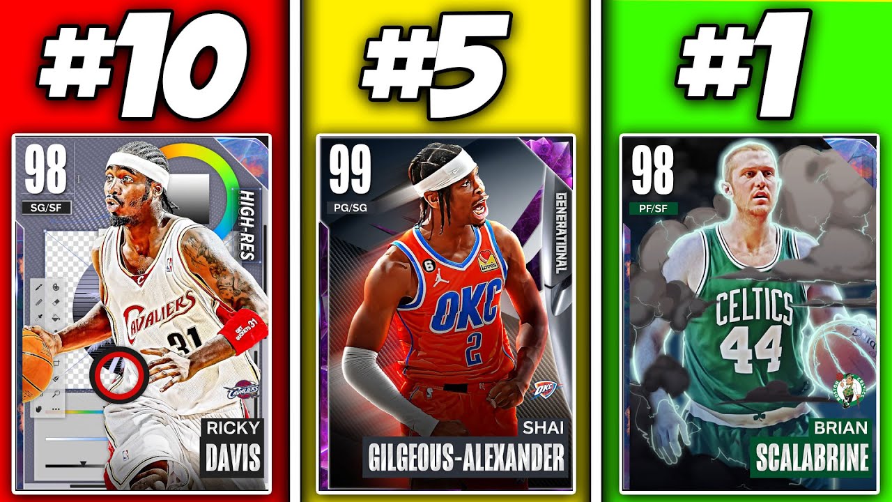 *UPDATED* RANKING THE TOP 10 BUY OUT CARDS IN NBA 2K23 MYTEAM! - YouTube