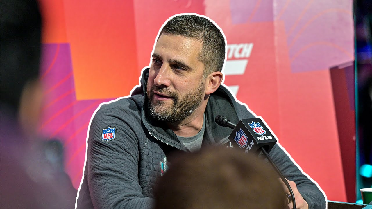 Nick Sirianni Looks Ahead to Super Bowl Sunday - YouTube
