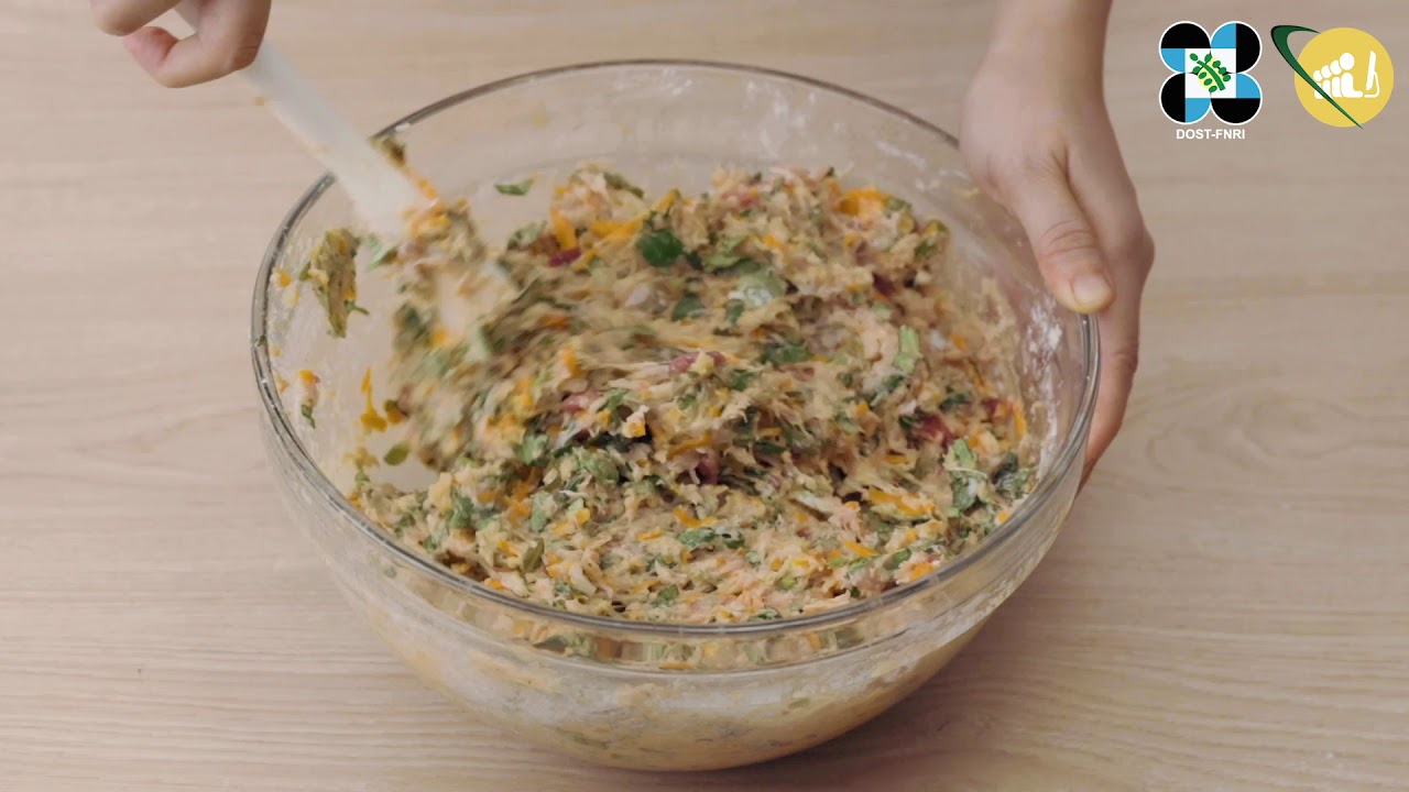 DOST-FNRI Recipe Video Veggie Patties with Liver - YouTube