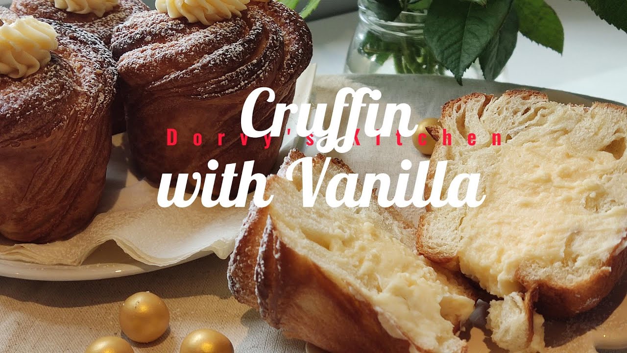 Cruffin with Vanilla / Cruffin vaniliakremmel toltve - YouTube
