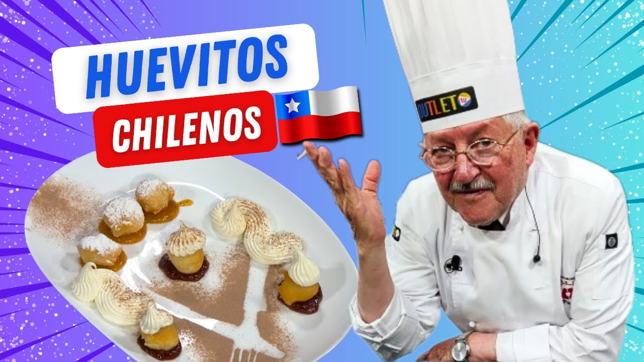 Cómo hacer HUEVITOS CHILENOS caseros con Chef Bigote | Receta fácil y ...