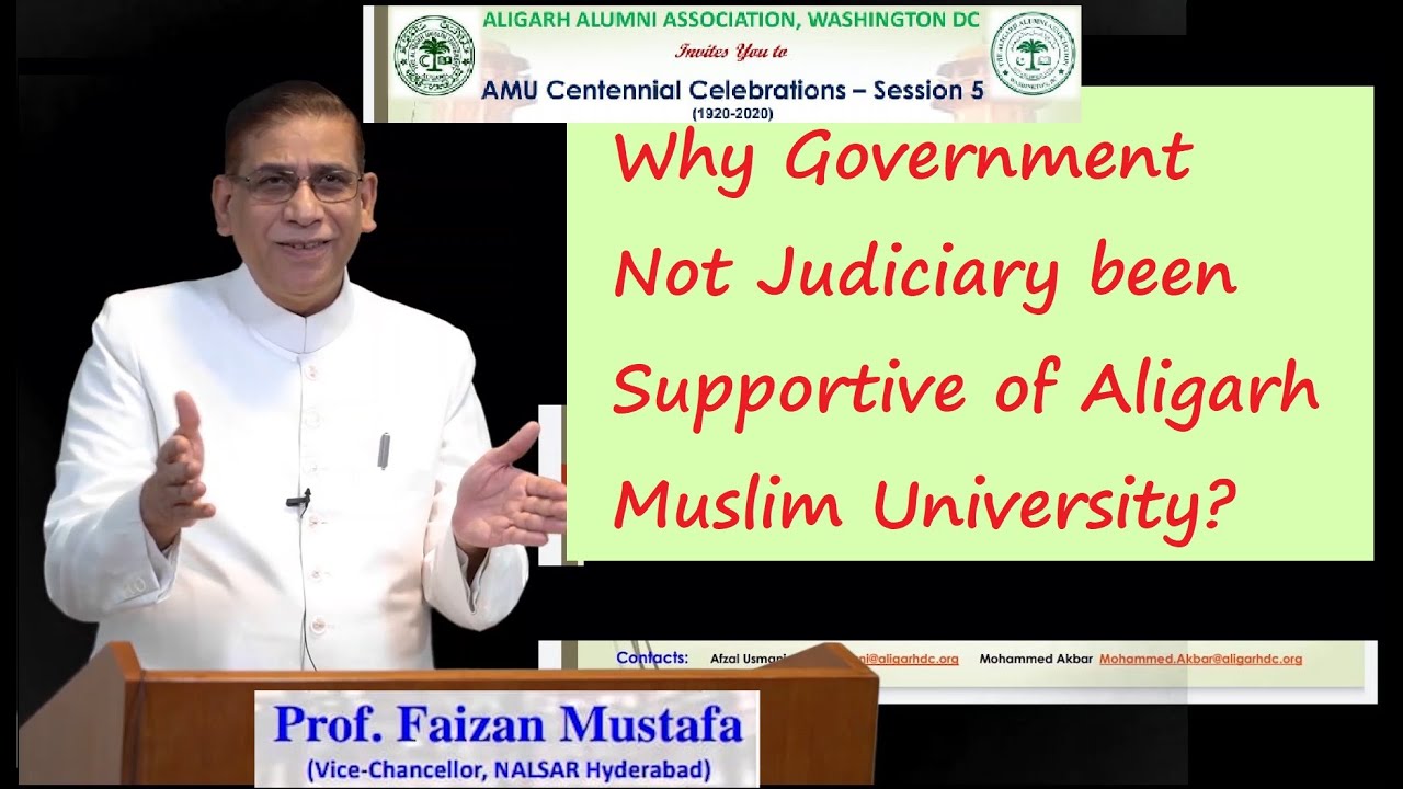 Why Government Not Judiciary been Supportive of Aligarh Muslim ...