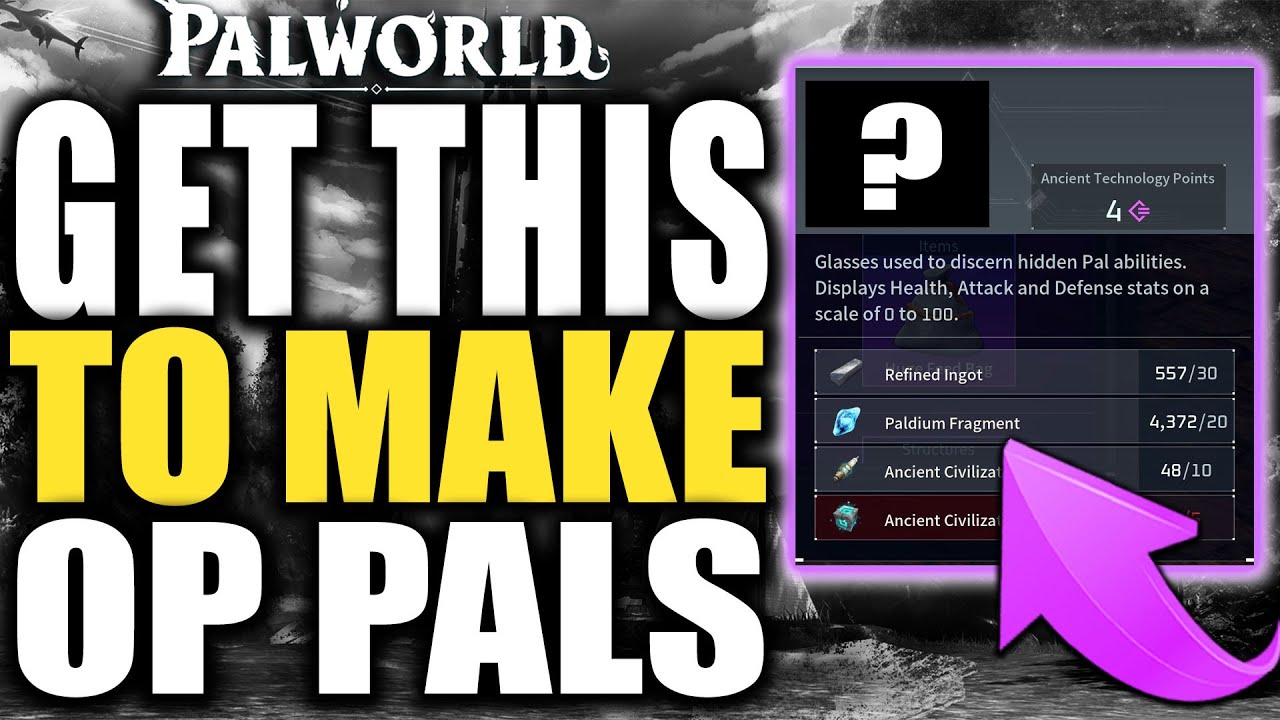 Palworld GET THIS IMPORTANT ITEM NOW - How To Know Every Pals Abilities ...