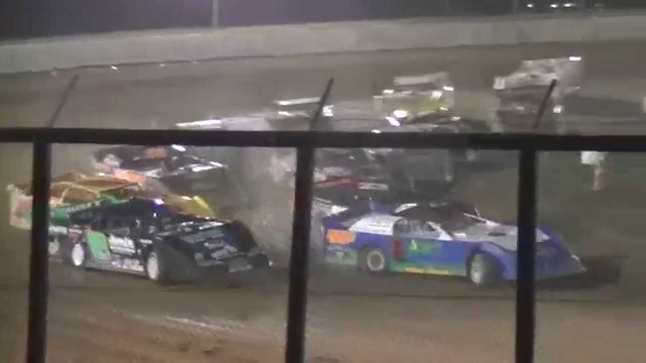 Super Late Model Feature | Eriez Speedway | 5-11-14 - YouTube