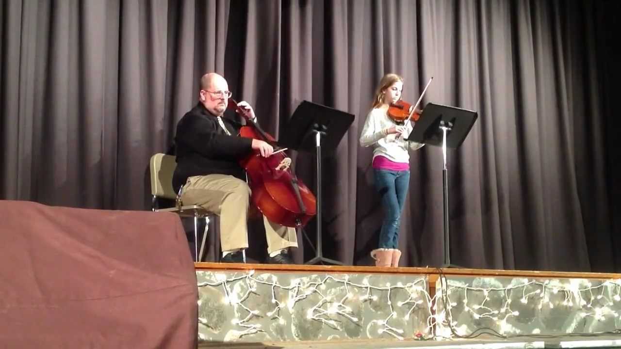 My Friend Amanda Playing Violin at the Grice Middle School Talent Show ...