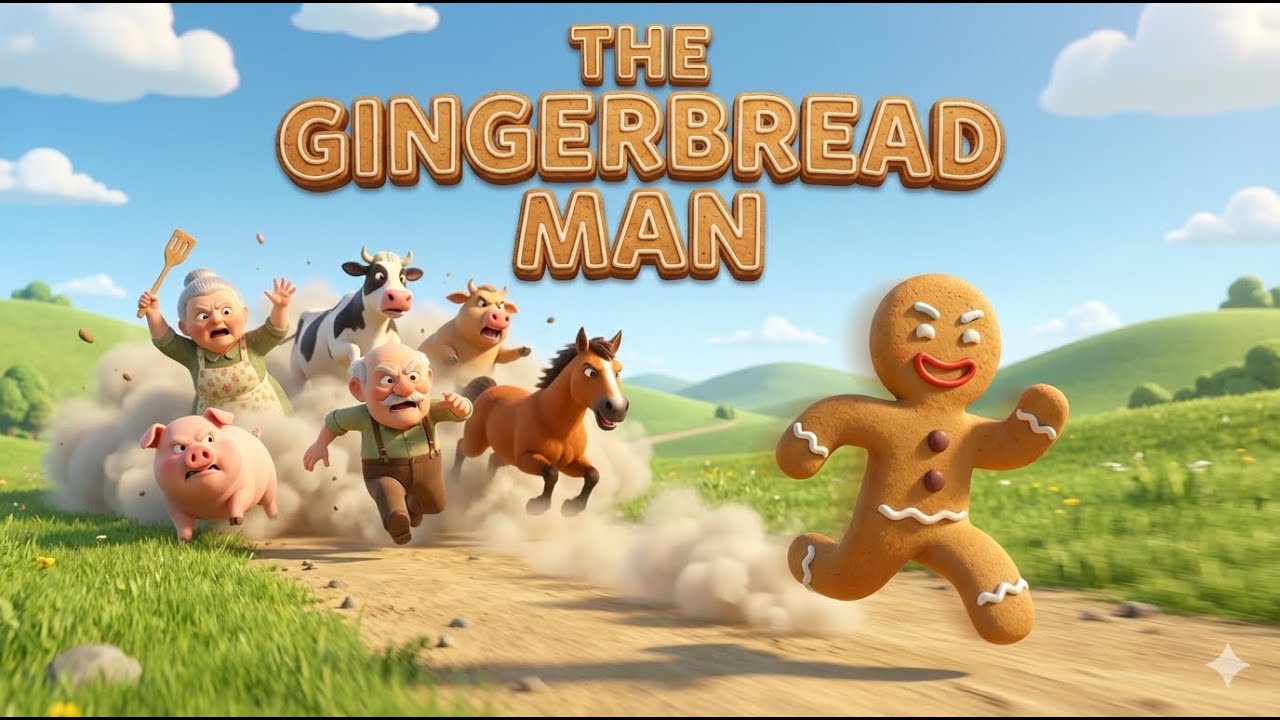 Stories for Little|The Gingerbread Man Stories for Kids in English ...