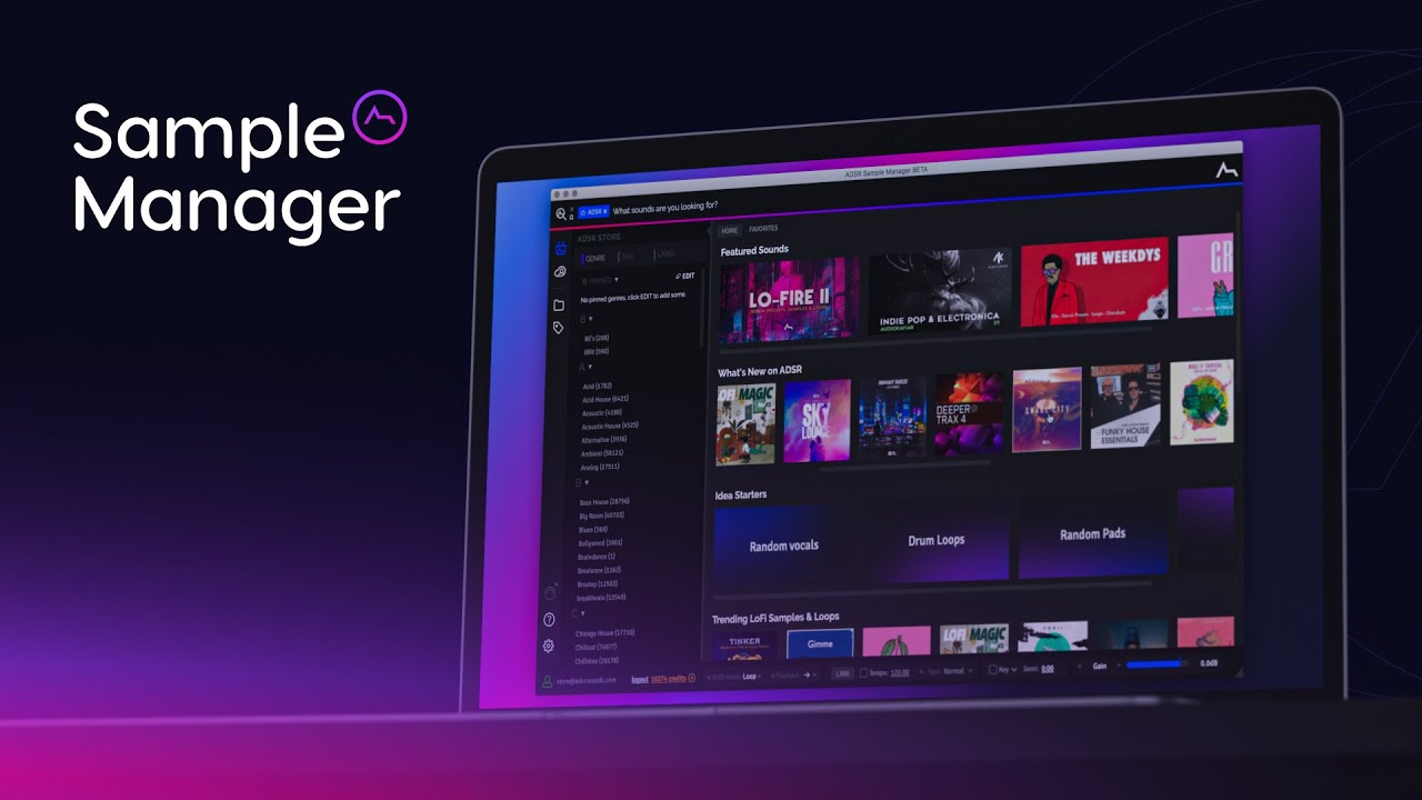 Find Your Sound - Discover a near-unlimited library of sounds. ADSR ...