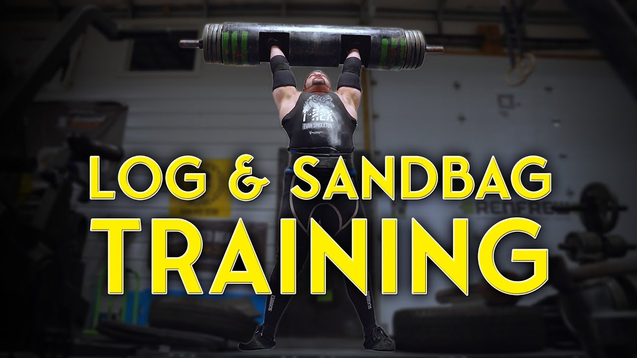 Getting After Log & Sandbag (Last Training Session of Rehab) - YouTube