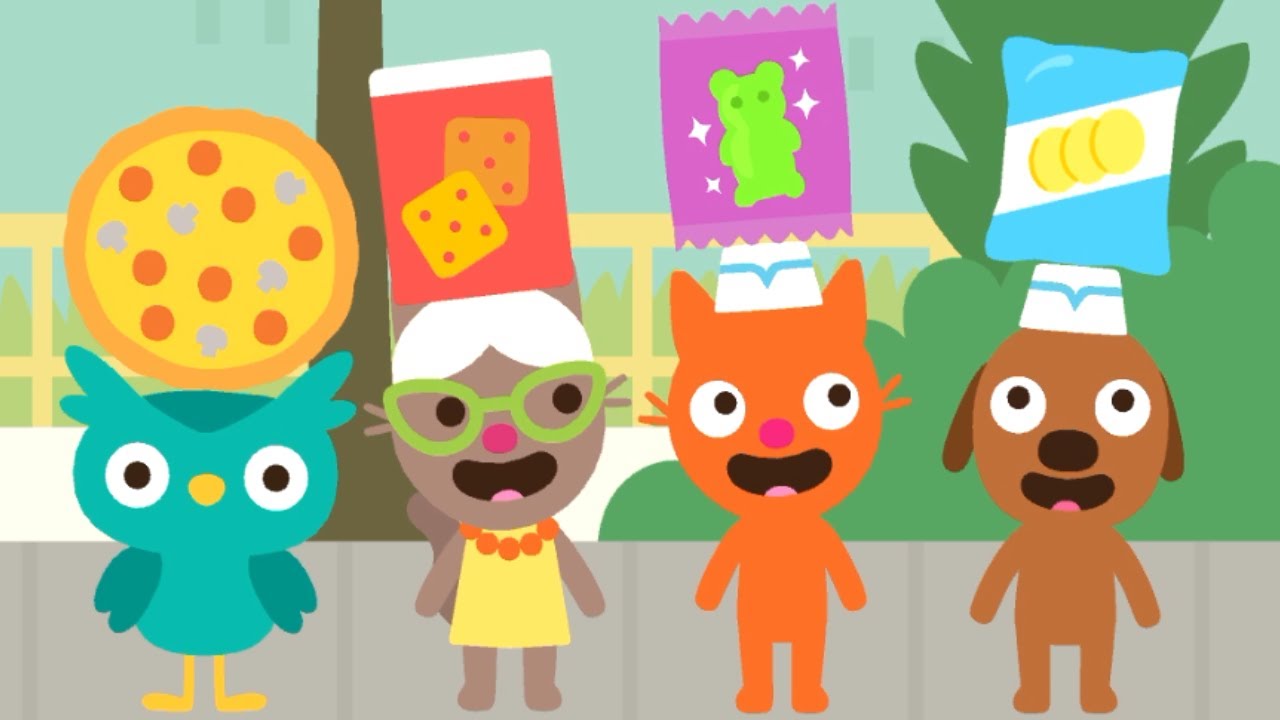 Sago Mini Grocery, Playgrounds & Ice cream - Sago Mini School App Games ...