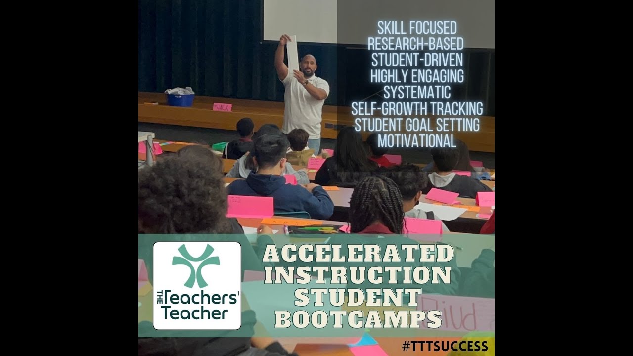 Student Services: T3 Accelerated Instruction Student Bootcamps (K-12 ...