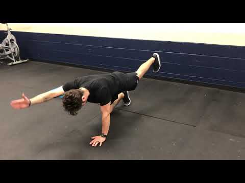 Straight Leg Bird Dog - YouTube