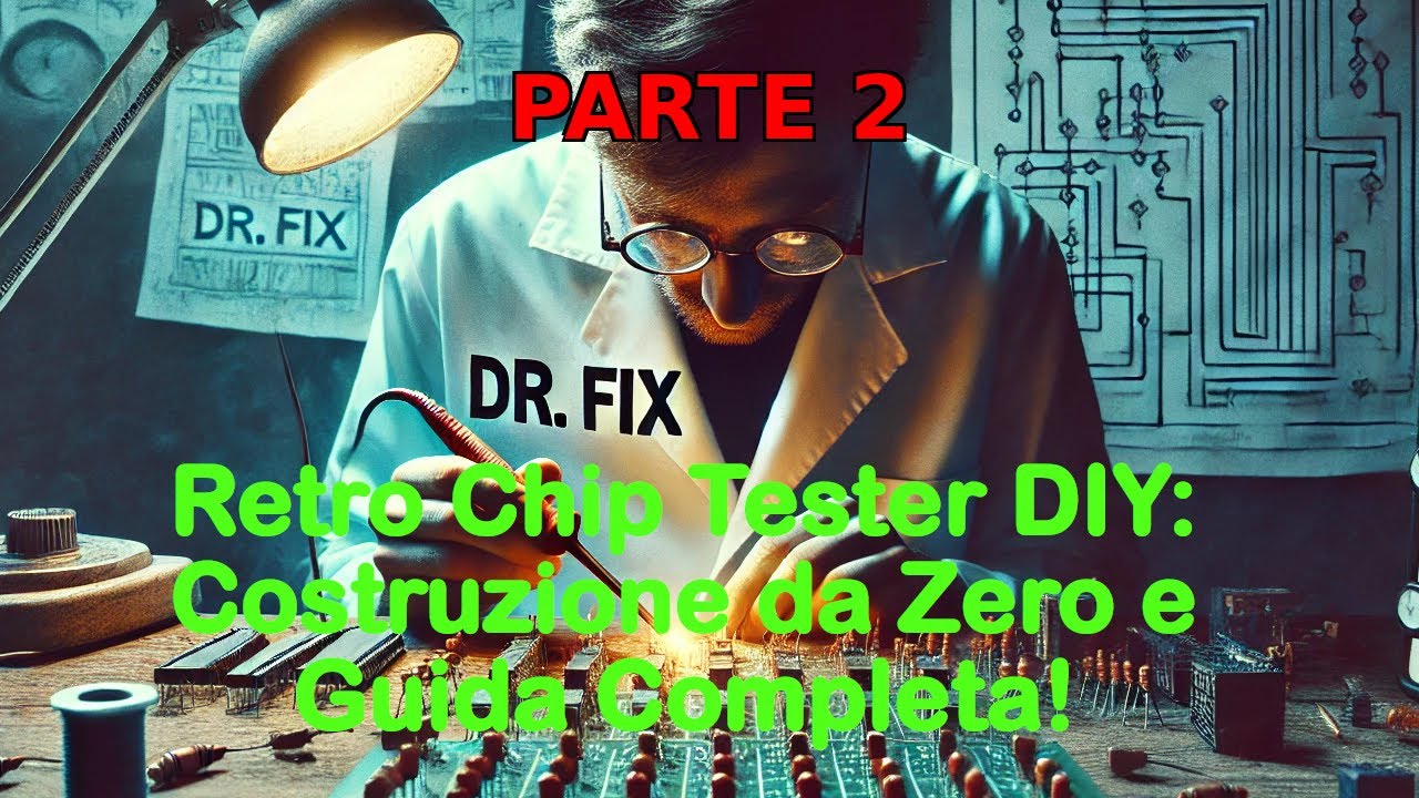 Retro Chip Tester DIY: Costruzione da zero e guida completa PARTE 2 ...