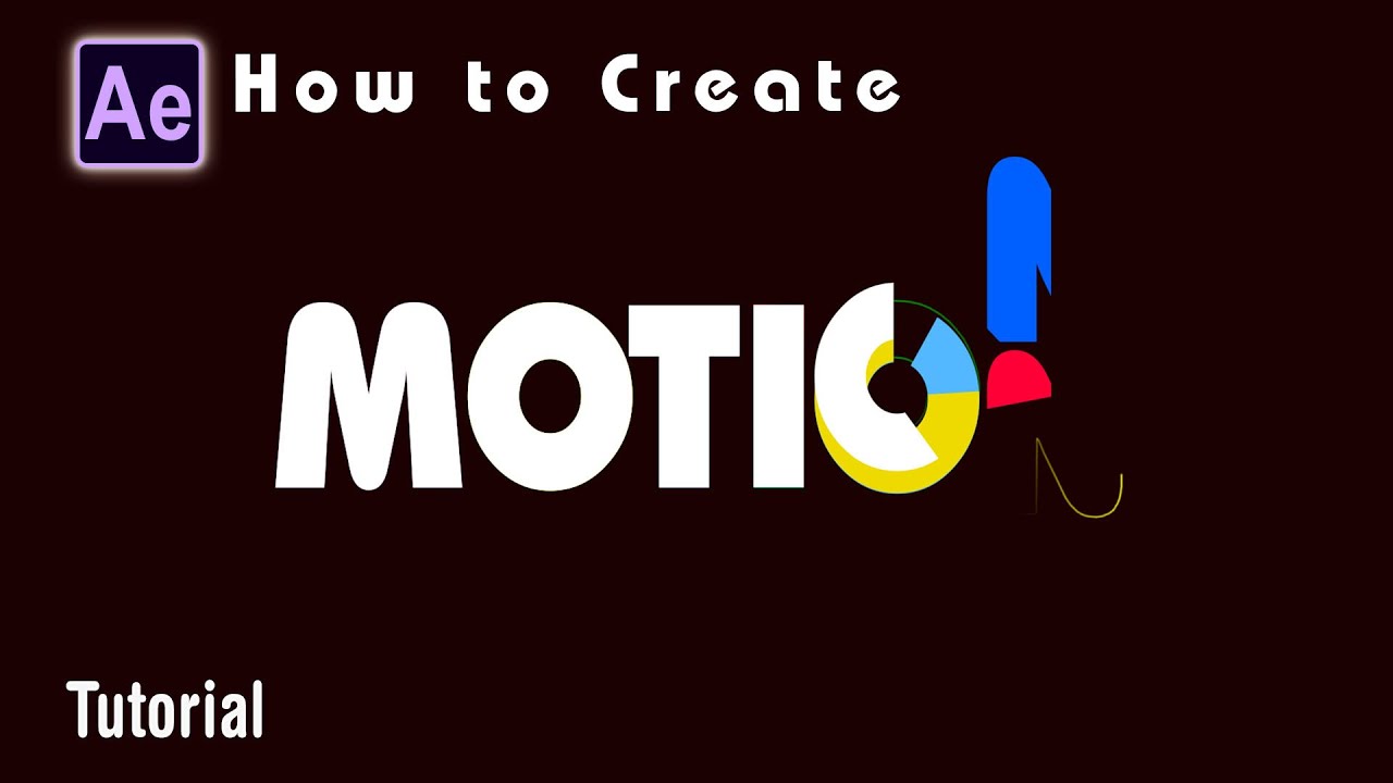 How to Create Motion Text Animation in Adobe After Effects - YouTube