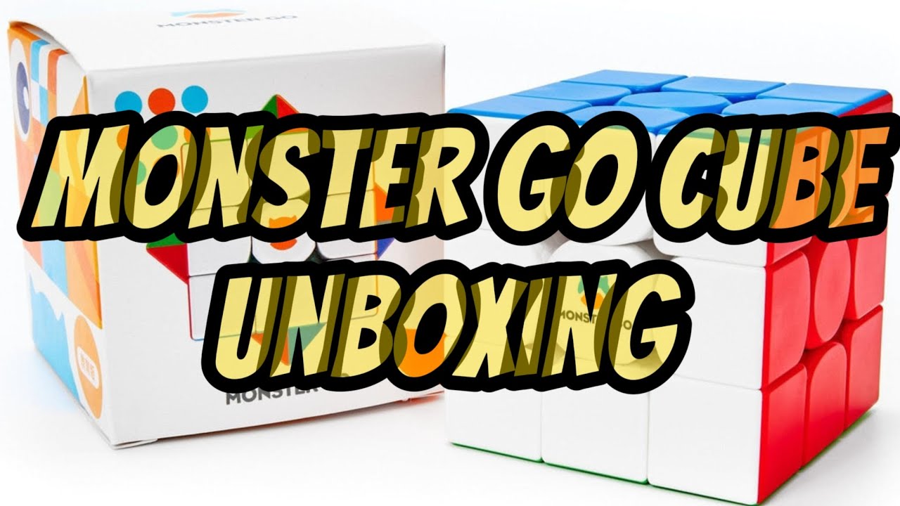 monster go cube unboxing - YouTube