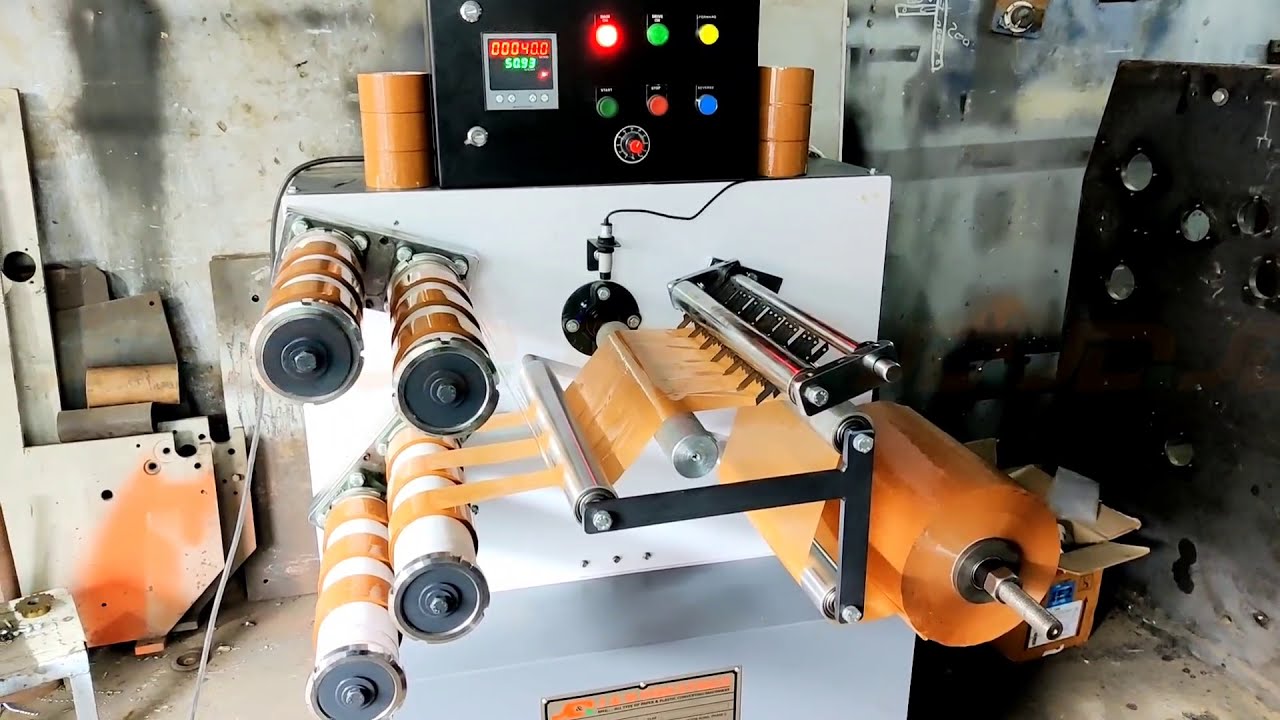 Automatic 300mm Mini Four Shaft Tape Cutting Machine | J&D Industries ...