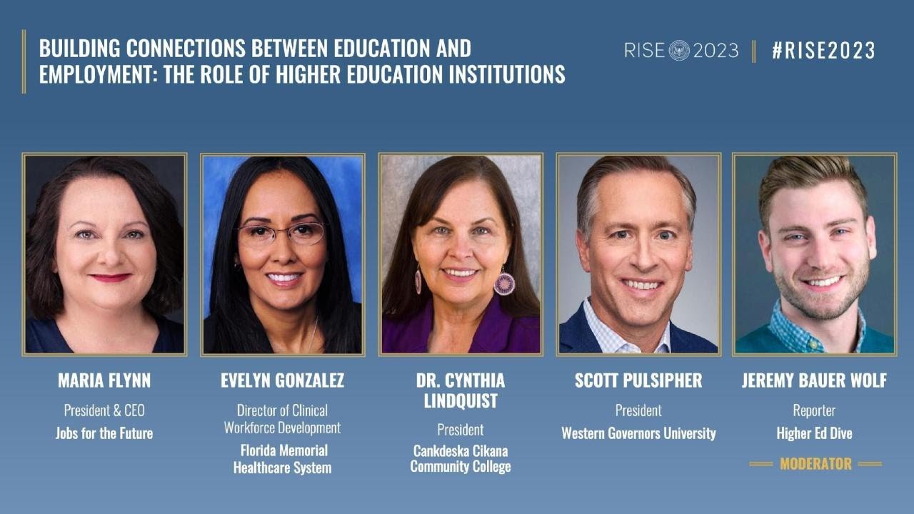 RISE 2023 - Building Connections Between Education and Employment - YouTube