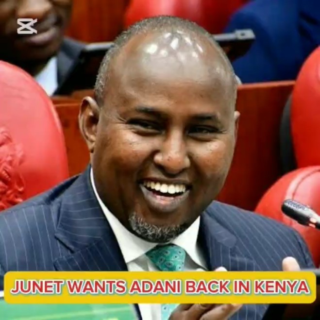 JUNET MOHAMMED WANTS ADANI BACK IN KENYA. #kenya #kenyanews #rutotoday ...