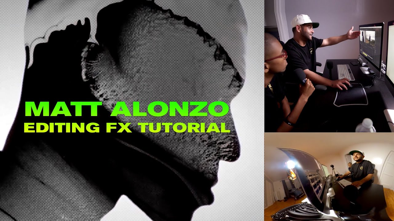 Matt Alonzo Double Exposure Effect Premiere Pro Tutorial - YouTube
