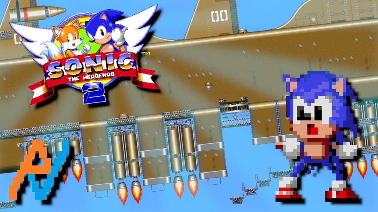 Sonic 2 (Wing Fortress Zone) ️ Sega Atlas - YouTube