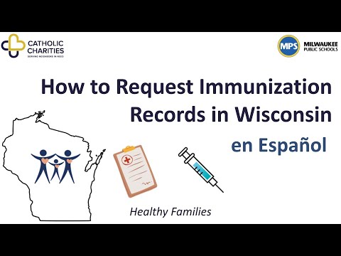 How to Get Immunization Records in Wisconsin (Español) - YouTube