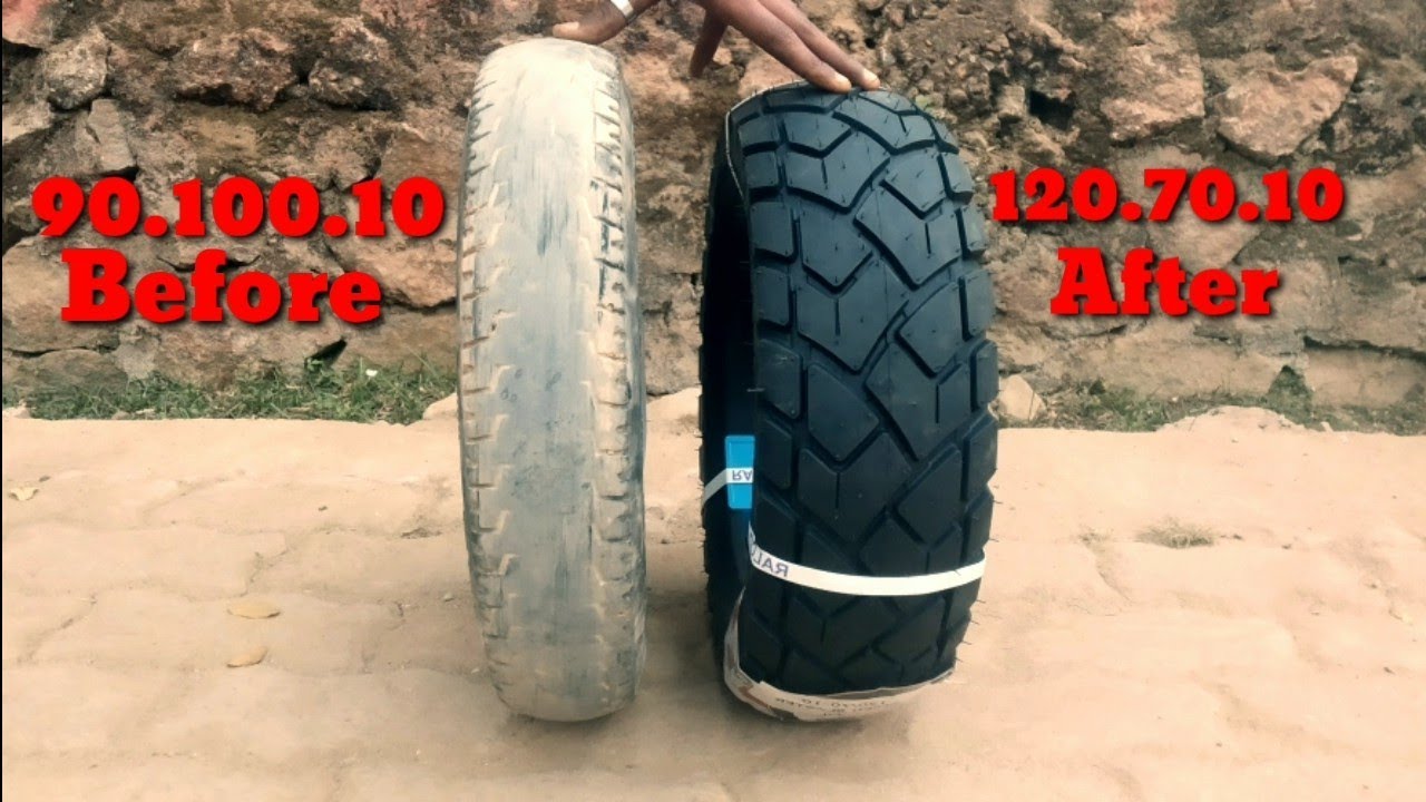 Honda Aviator Broad Tyre Modified - YouTube