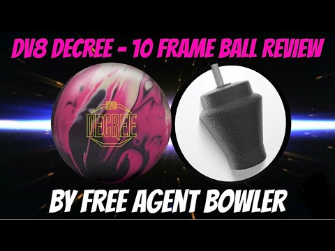 DV8 Decree - 10 Frame High Speed/Rev Bowling Ball Review! - YouTube