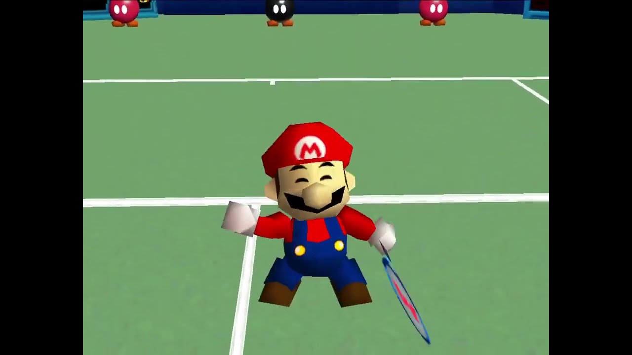Mario Tennis 64 Rainbow Cup - Mario - YouTube