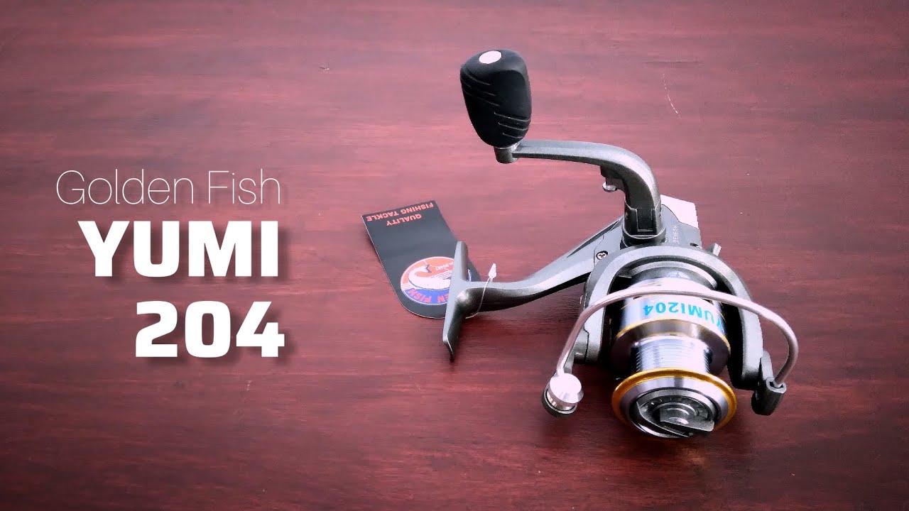 Unboxing Reel Golden Fish Yumi 204 - YouTube