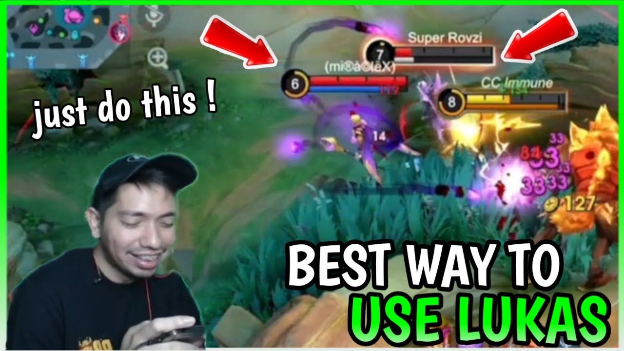 How to use the New Hero Lukas | Lukas Gameplay | MLBB - YouTube