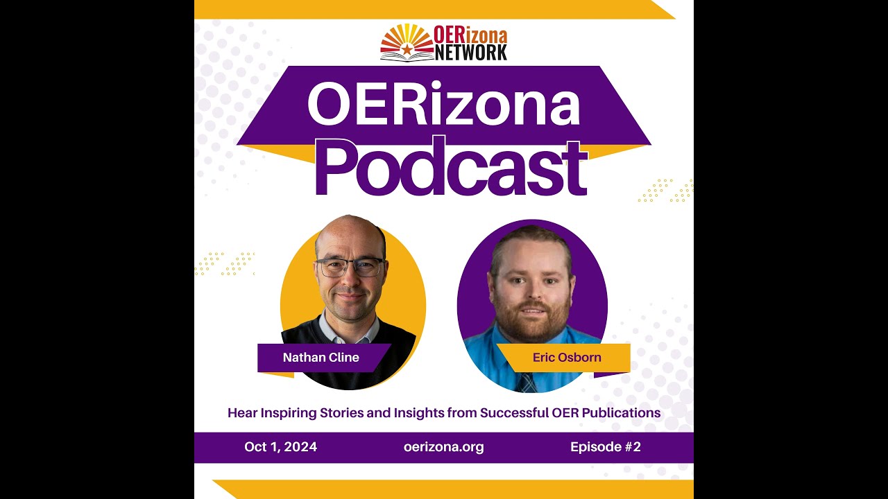 OERizona Podcast #2 | Eric Osborn - YouTube