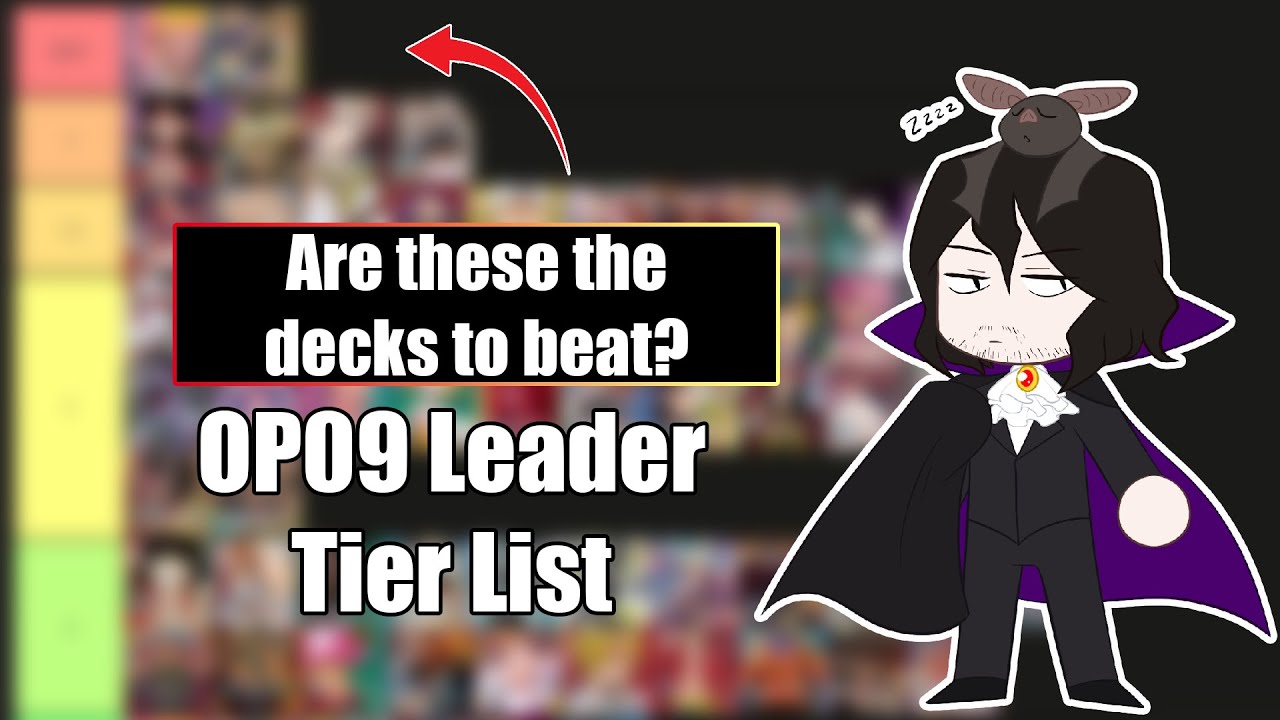 [OP09] Competitive OP09 Tier List The Four Emperors | One Piece Card ...