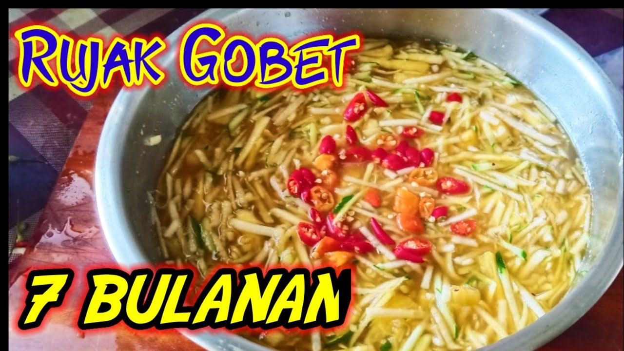 RUJAK SERUT MANGGA MUDA//CARA MEMBUAT RUJAK UYUP//RESEP RUJAK GOBET ...
