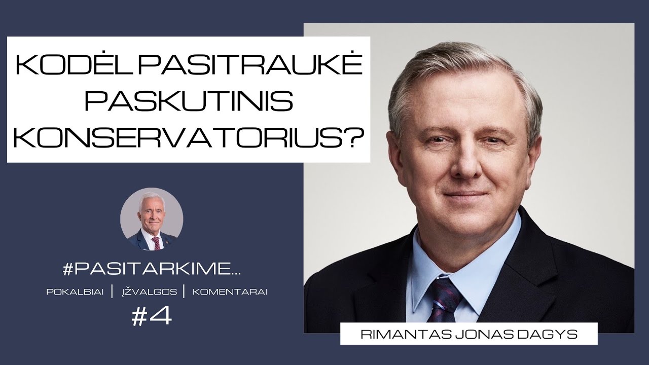 Dainius Kepenis. Pasitarkime #4 - Rimantas Jonas Dagys - YouTube
