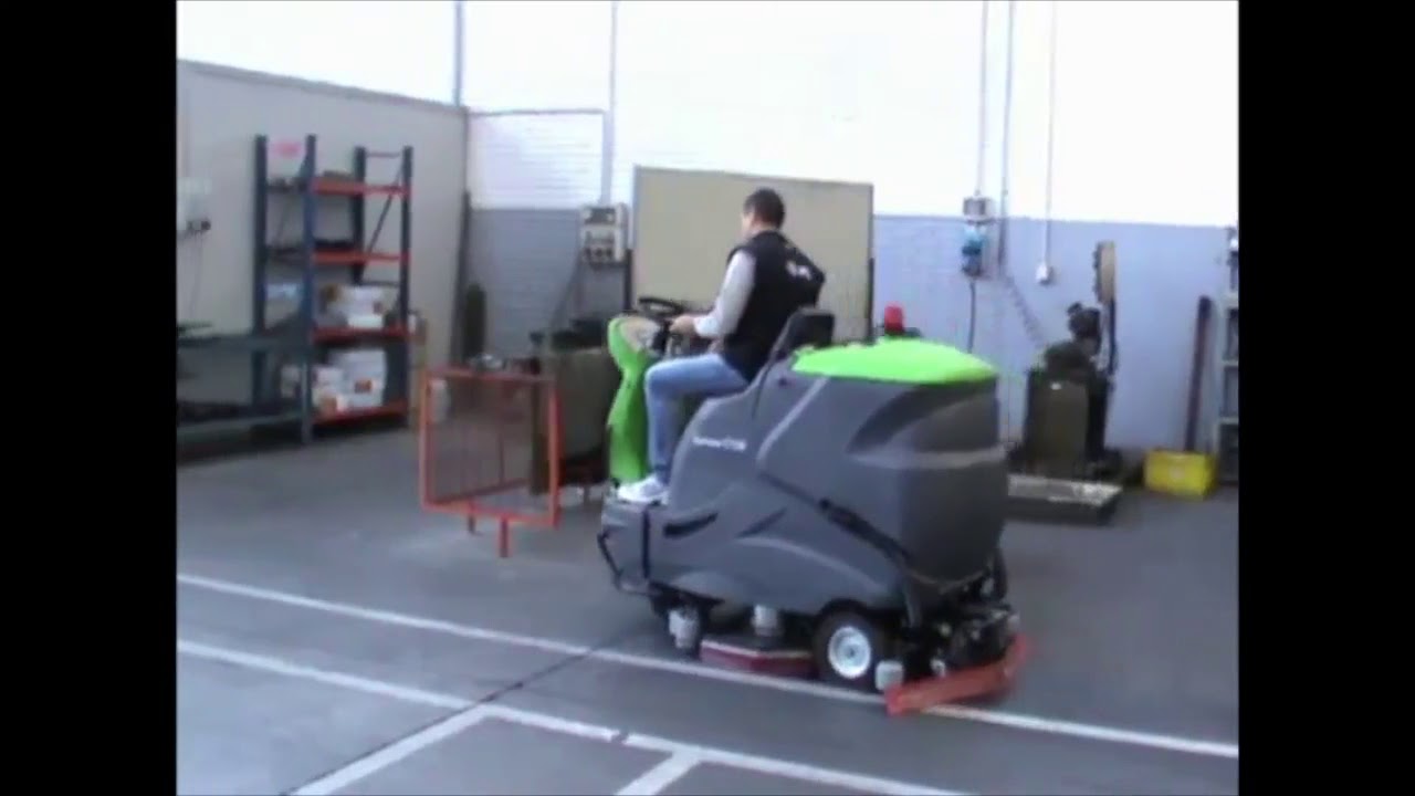 Intercare Blue LIne CT230BT100R Sweeper UAE - YouTube