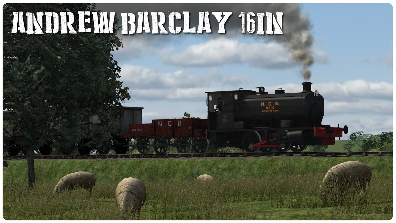 16in Andrew Barclay 0-4-0ST for Train Simulator - Teaser Trailer - YouTube